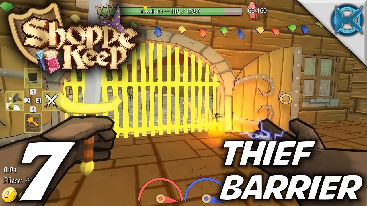 Shoppe Keep -Ep. 7- "Thief Barrier" -Shoppe Keep Gameplay Let's Play ...