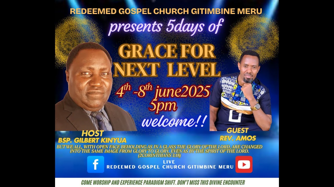 Grace For The Next Level Breakthrough Revival 6//6//2025 - YouTube