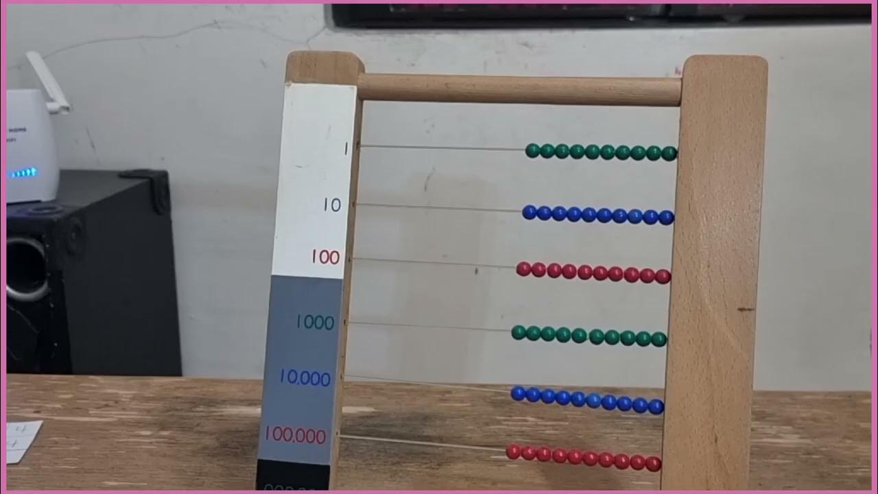Large Bead Frame - Static Addition | Montessori Math - YouTube