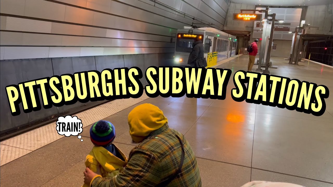 EXPLORING PITTSBURGH SUBWAY STATIONS 🚈 - YouTube
