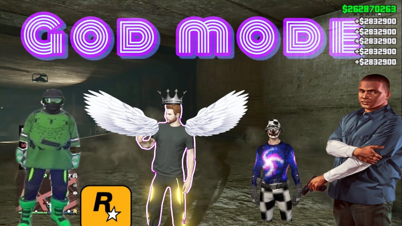 God mode GTA V Online (truco para ser inmortal) GTA 🔥 - YouTube