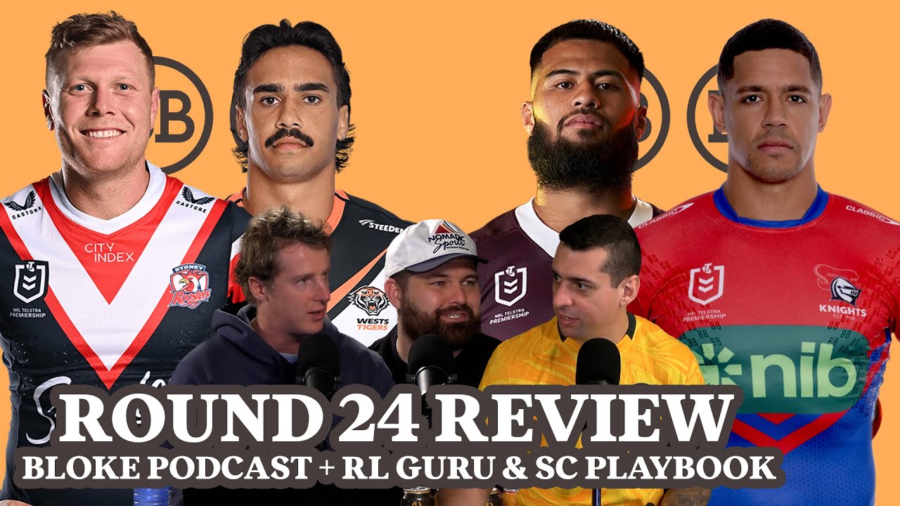 Bloke In A Bar - Round 24 2023 Review w/ RL Guru & SC Playbook - YouTube
