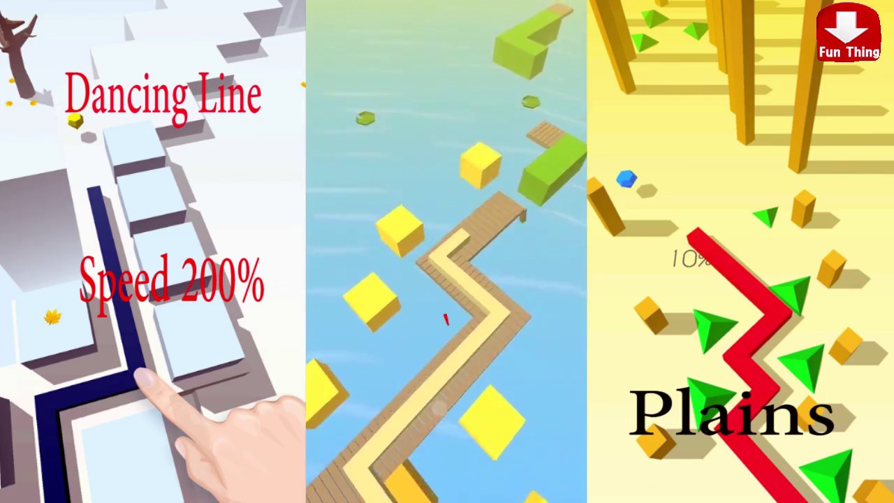 Dancing Line All Stages - Piano,Winter,Plains,Storm,Desert,Autunm,Chaos ...