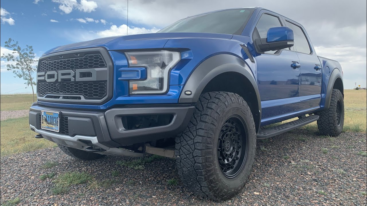 New Wheels & Tires on the Ford Raptor! Black Rhino Arsenals wrapped in ...