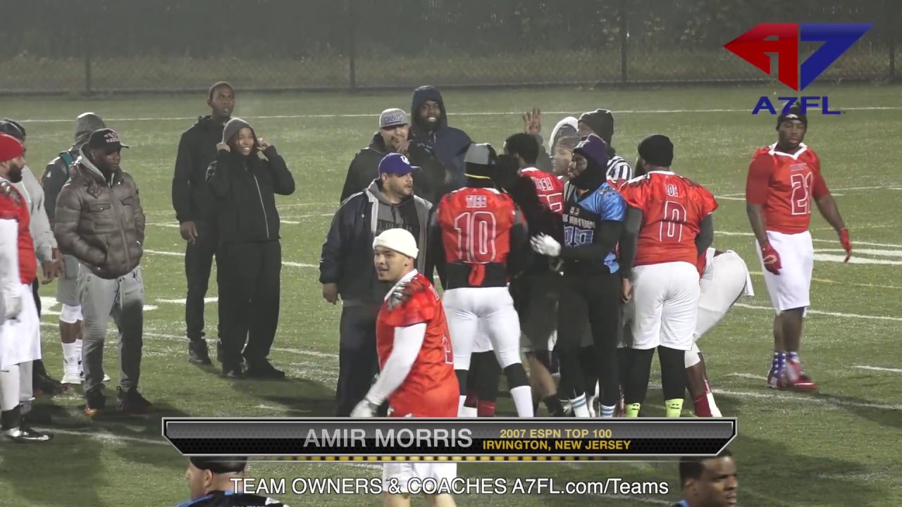 Amir Morris is the best Corner in The A7FL Period! ‎A7FL‬ American 7s ...