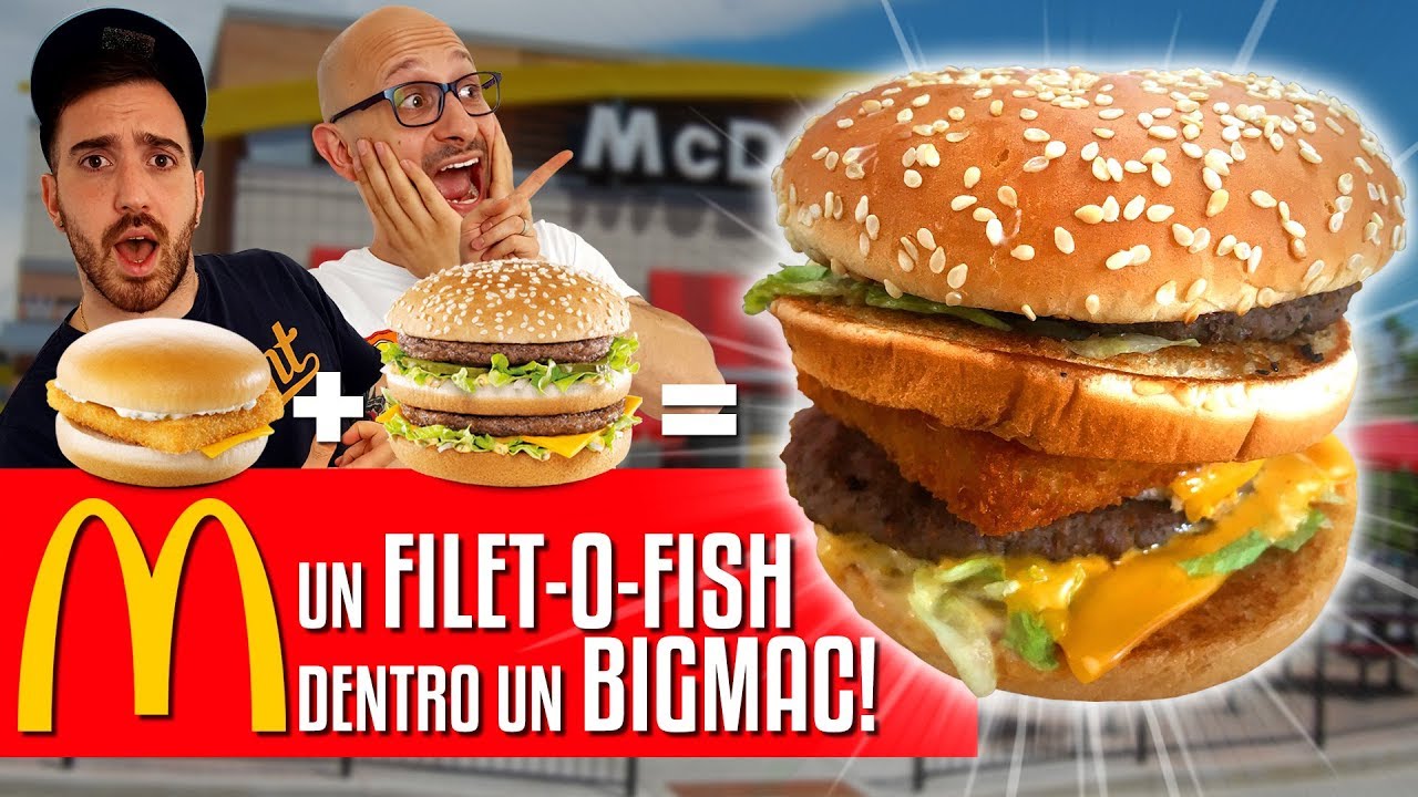 Un FILET-O-FISH DENTRO a un BIG MAC! | Alla scoperta dei SECRET MENÙ ...