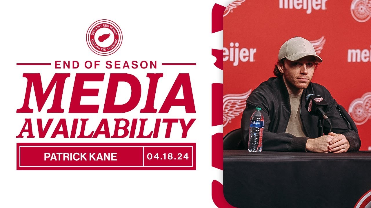 Patrick Kane 2023-24 Detroit Red Wings End of Season Media - YouTube