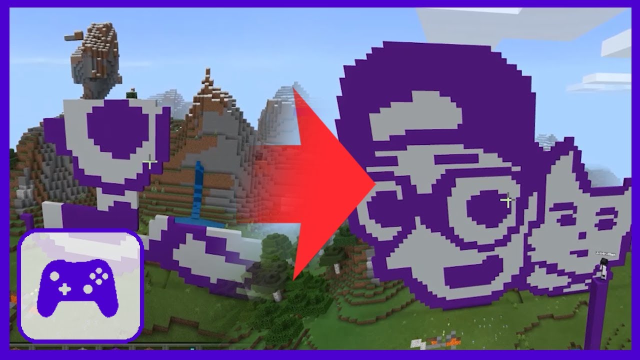 Building The RelaxAlax Logo in Minecraft from Scratch - YouTube