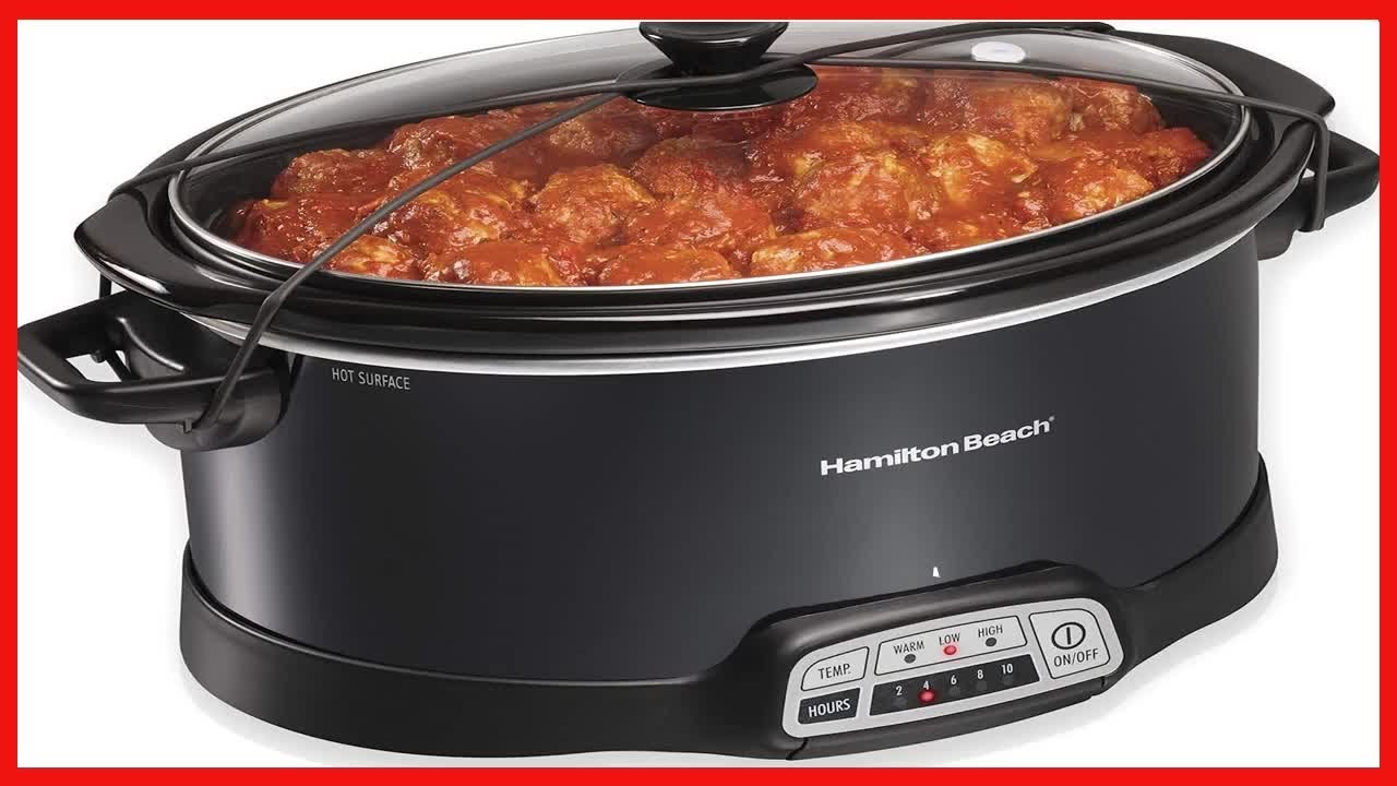 Great product - Hamilton Beach Programmable Slow Cooker with Three ...