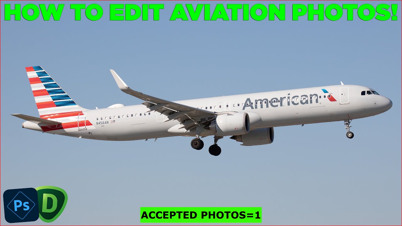 How to *EDIT* Aviation Photos! (Sharp, JetPhotos Quality!) - YouTube