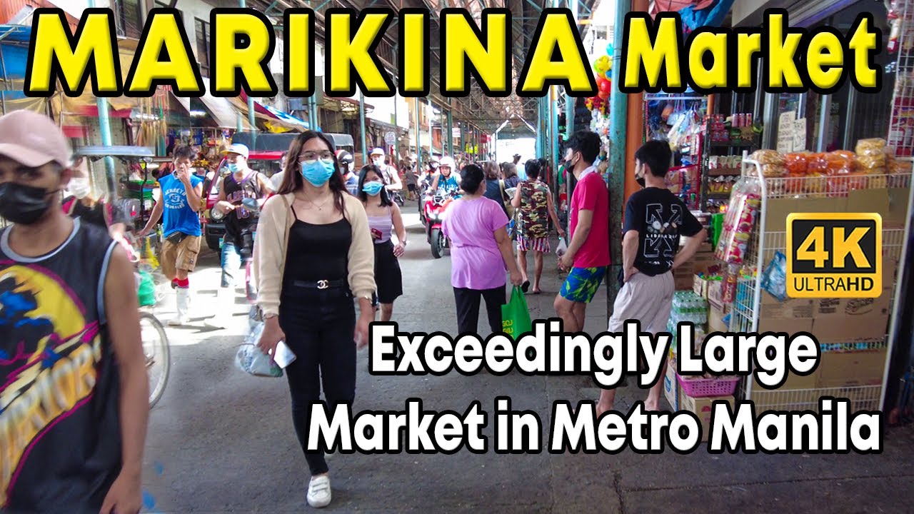 Exceedingly Large Market in Metro Manila | MARIKINA MARKET Palengke ...