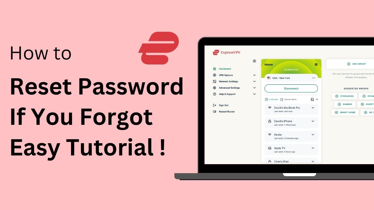 How To Reset ExpressVPN Password If You Forgot It ! - YouTube