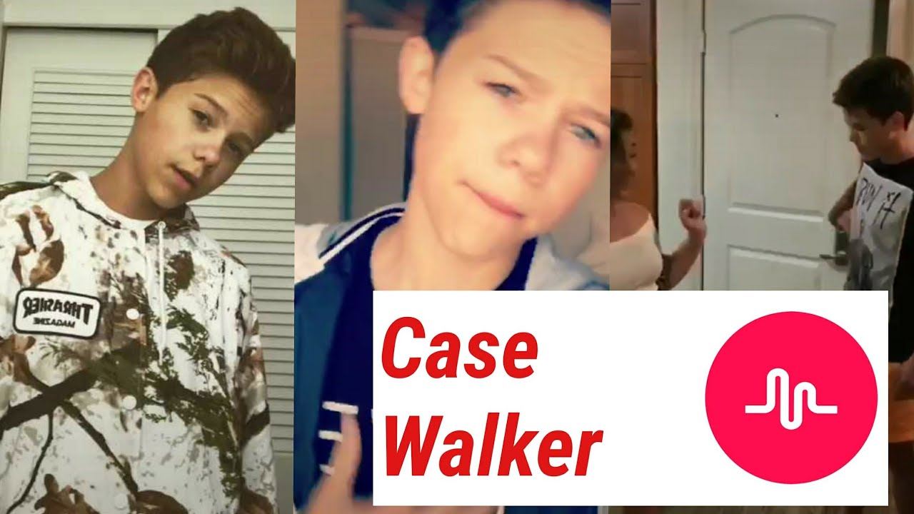 CASE WALKER Best Musical.ly Compilation - YouTube