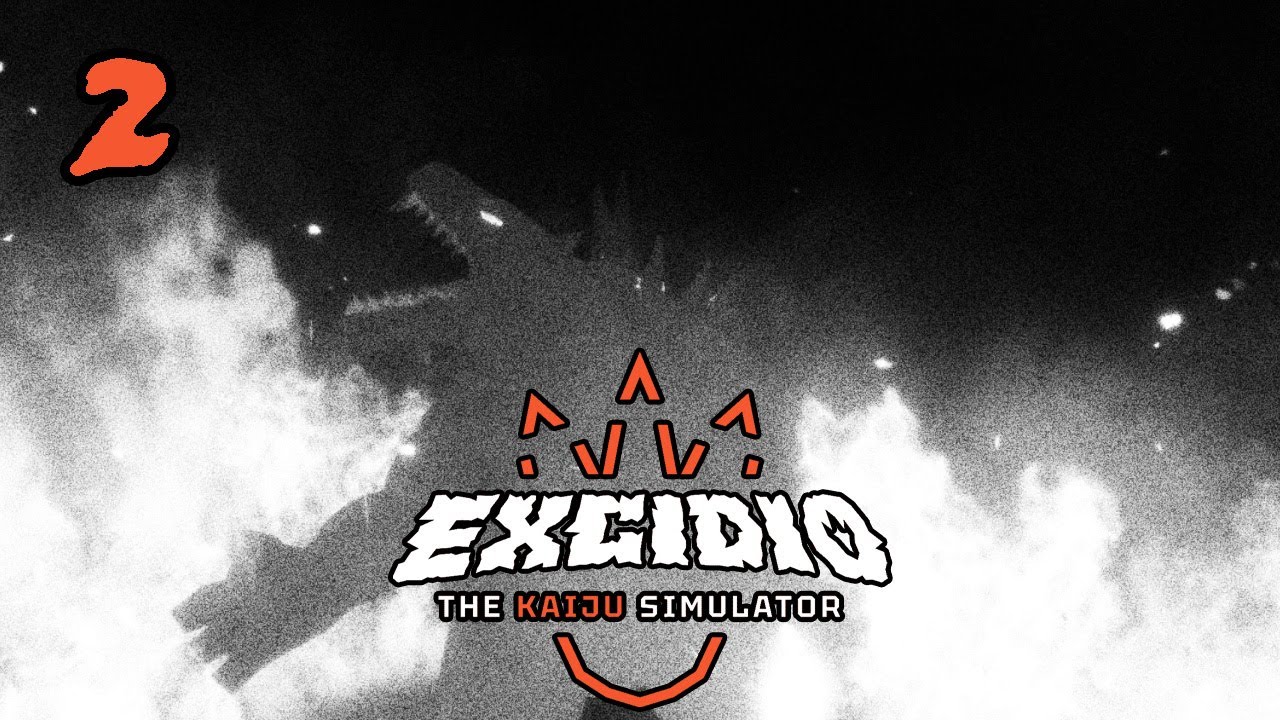 02 "Visual: 1954 + God Mode" - Excidio The Kaiju Simulator {Early ...