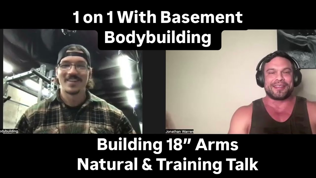 1 on 1 with Basement Bodybuilding: 18 inch arms as a natty & logbook ...
