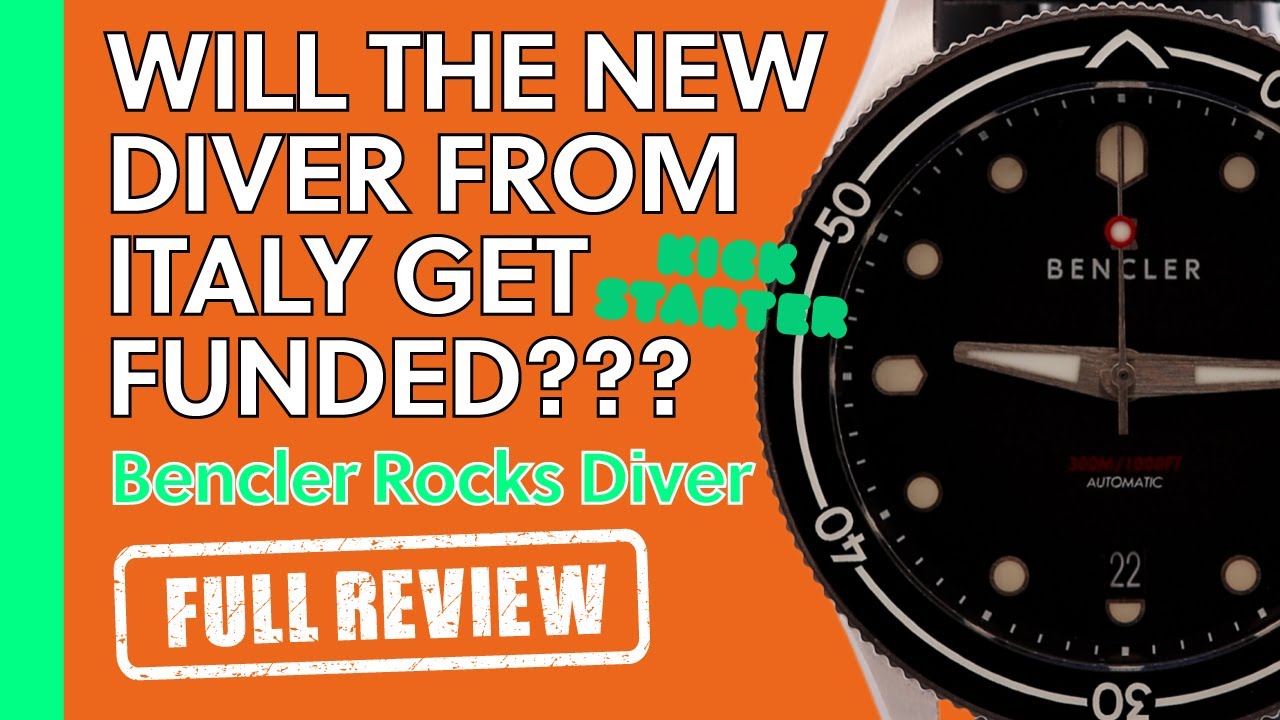 Bencler Rocks Diver - In-Depth Watch Review - Will This Divers Watch ...