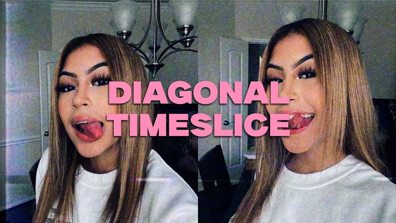 Diagonal Timeslice on videostar [ with QR codes ] - YouTube