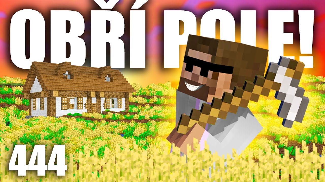 VĚTŠÍ NEŽ JSEM ČEKAL! 👨‍🌾🌾 | Minecraft Let's Play #444 - YouTube