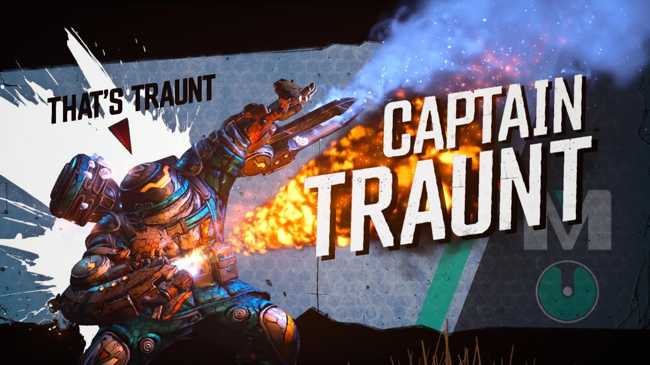 Borderlands® 3 Ps5 Caption Traunt Boss Fight 1080p - YouTube