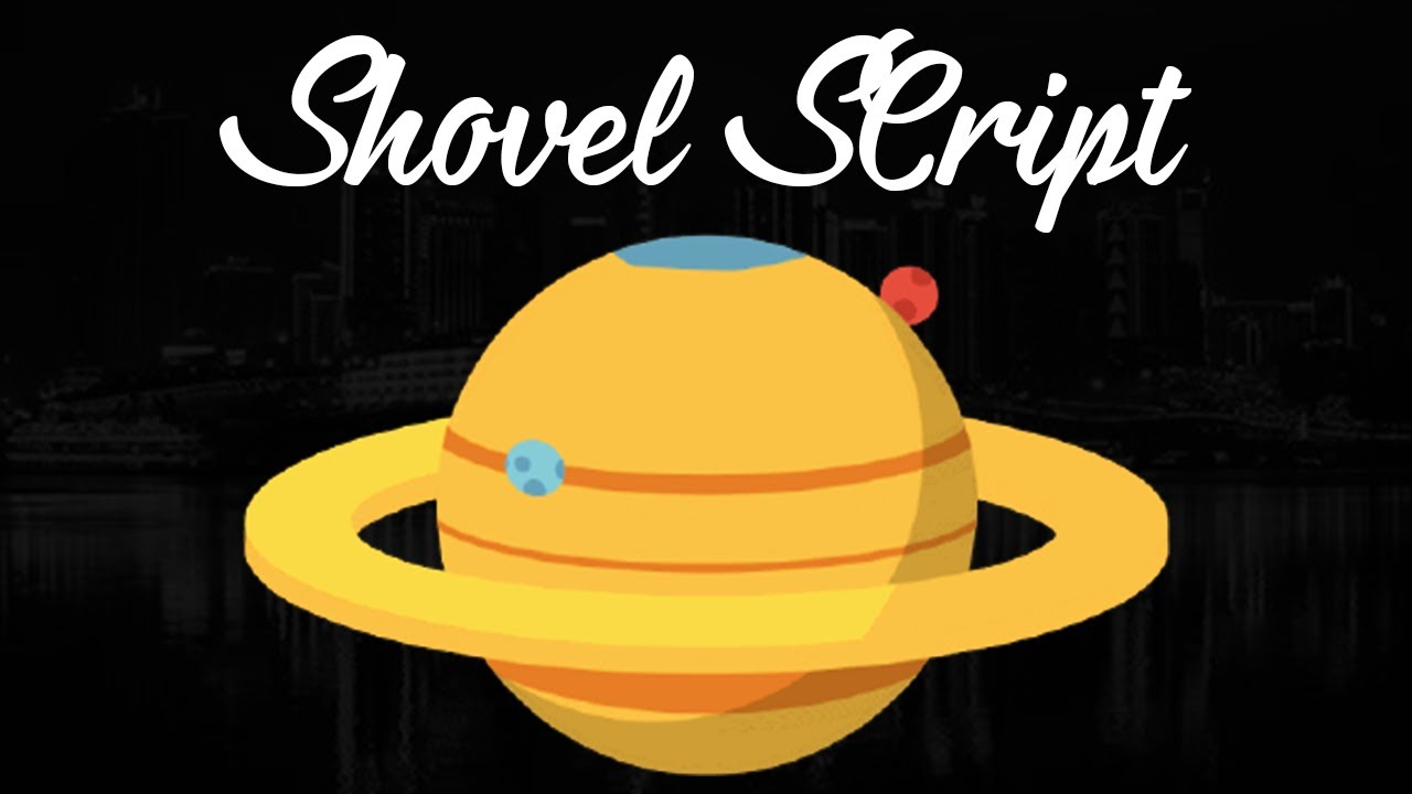 Advanced Shovel Script - YouTube