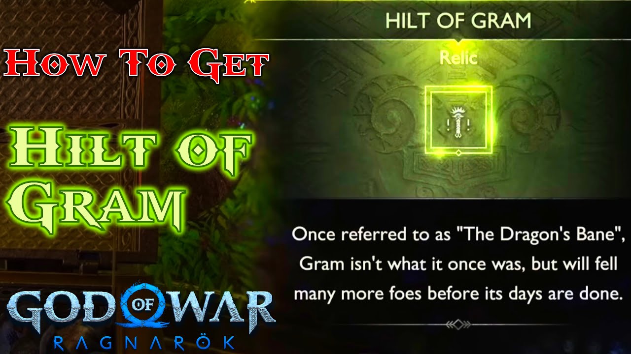 HOW TO GET | Hilt of Gram’s Location | God of War Ragnarok - YouTube