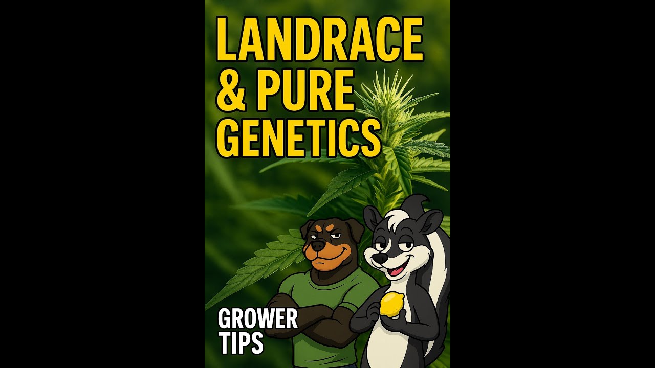 Unlocking Pure Cannabis Genetics: Landrace Strains Revealed! - YouTube