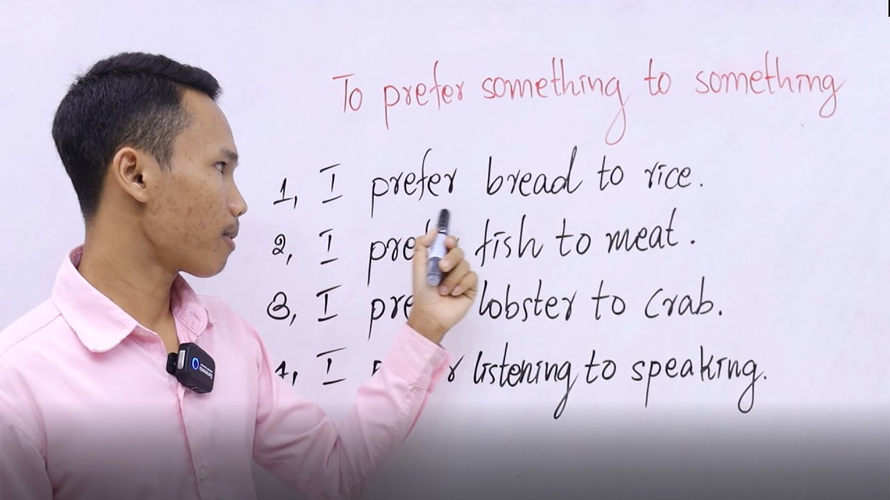 Episode 81: To Prefer something to something - YouTube