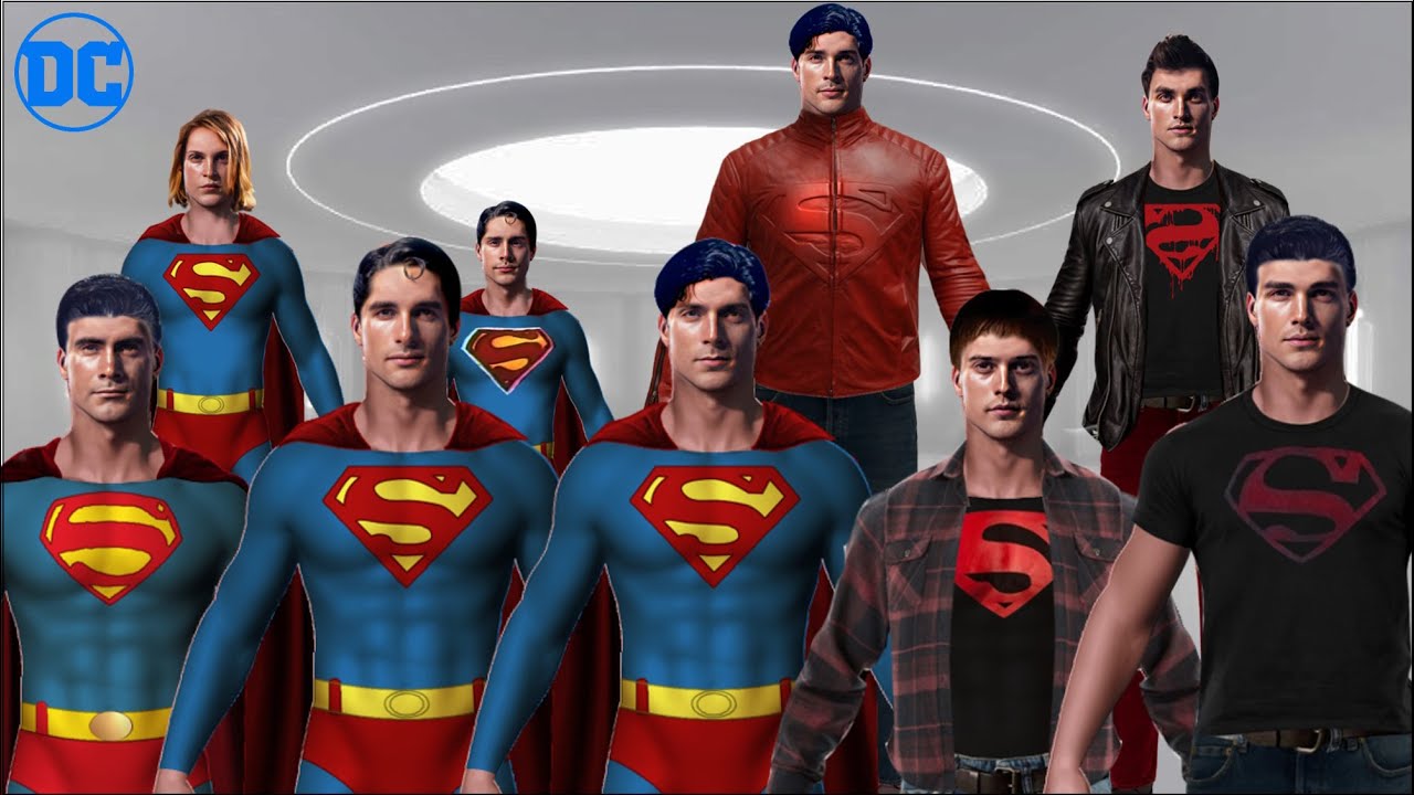Quick rundown of ALL 9 actors suited up as SUPERBOY on screen ...