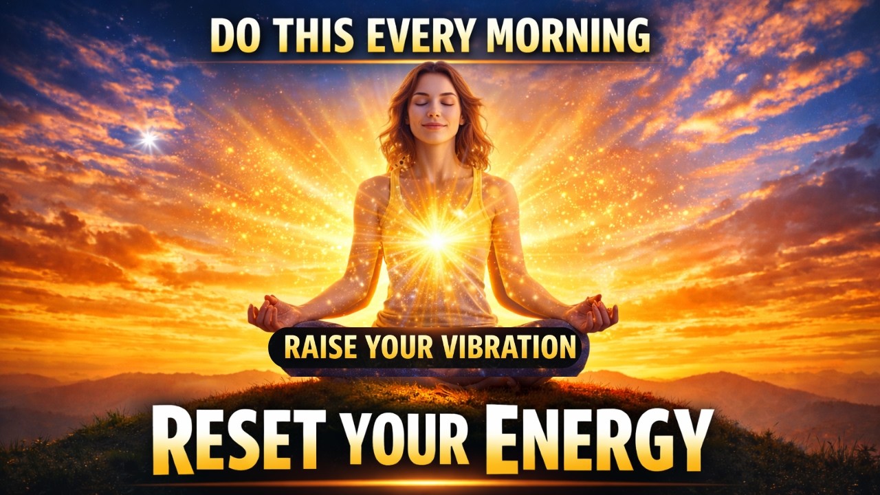 Raise Your Vibration Before Work | 15 Min Morning Energy Reset ...