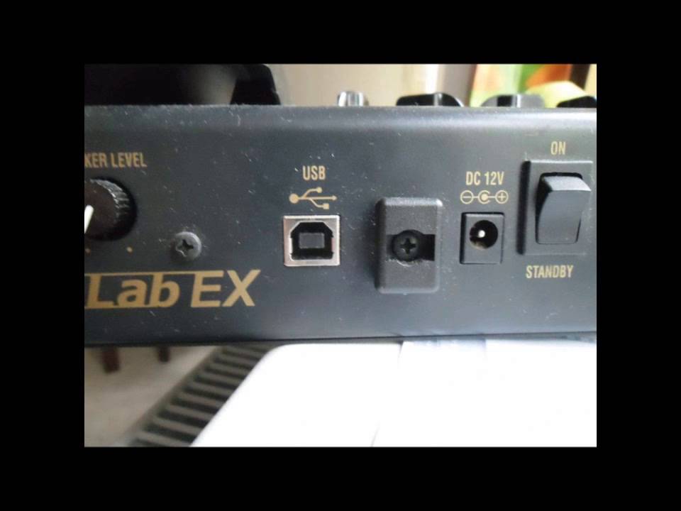 Connecting the Vox Tonelab EX to the computer - YouTube