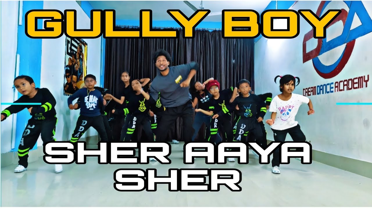 Sher Aaya Sher | Gully Boy | DIVINE | DDA kids | Old School Hip-hop ...