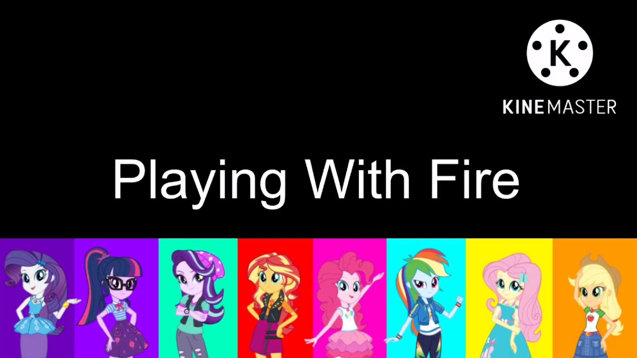 Playing With Fire MLP Lyrics Video - YouTube