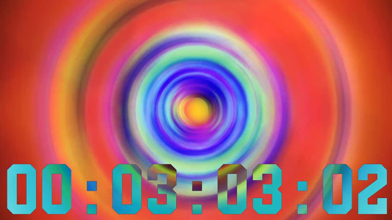 Radial Loop background VFX with timer 5 minutes - YouTube