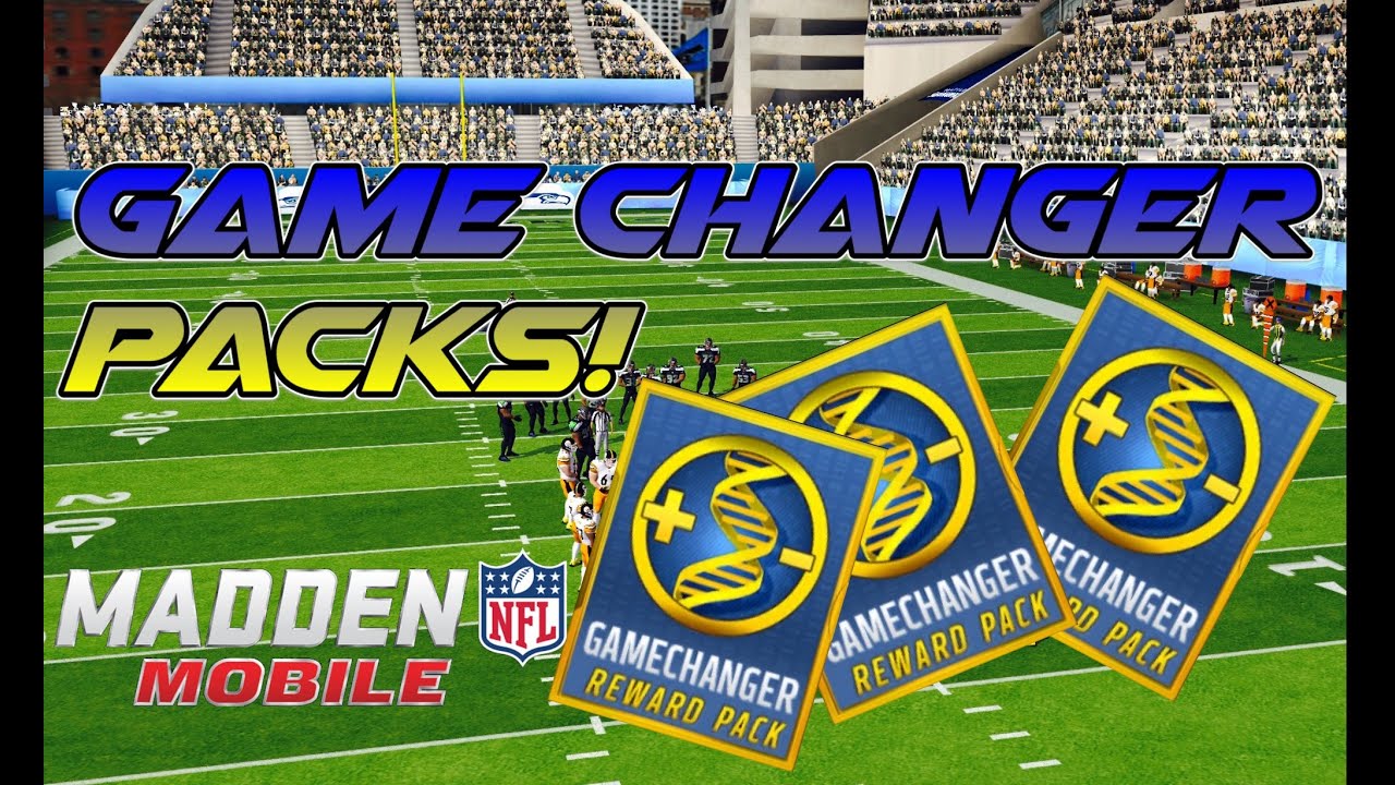 Madden Mobile 16 | GAMECHANGER PACK OPENING! - YouTube
