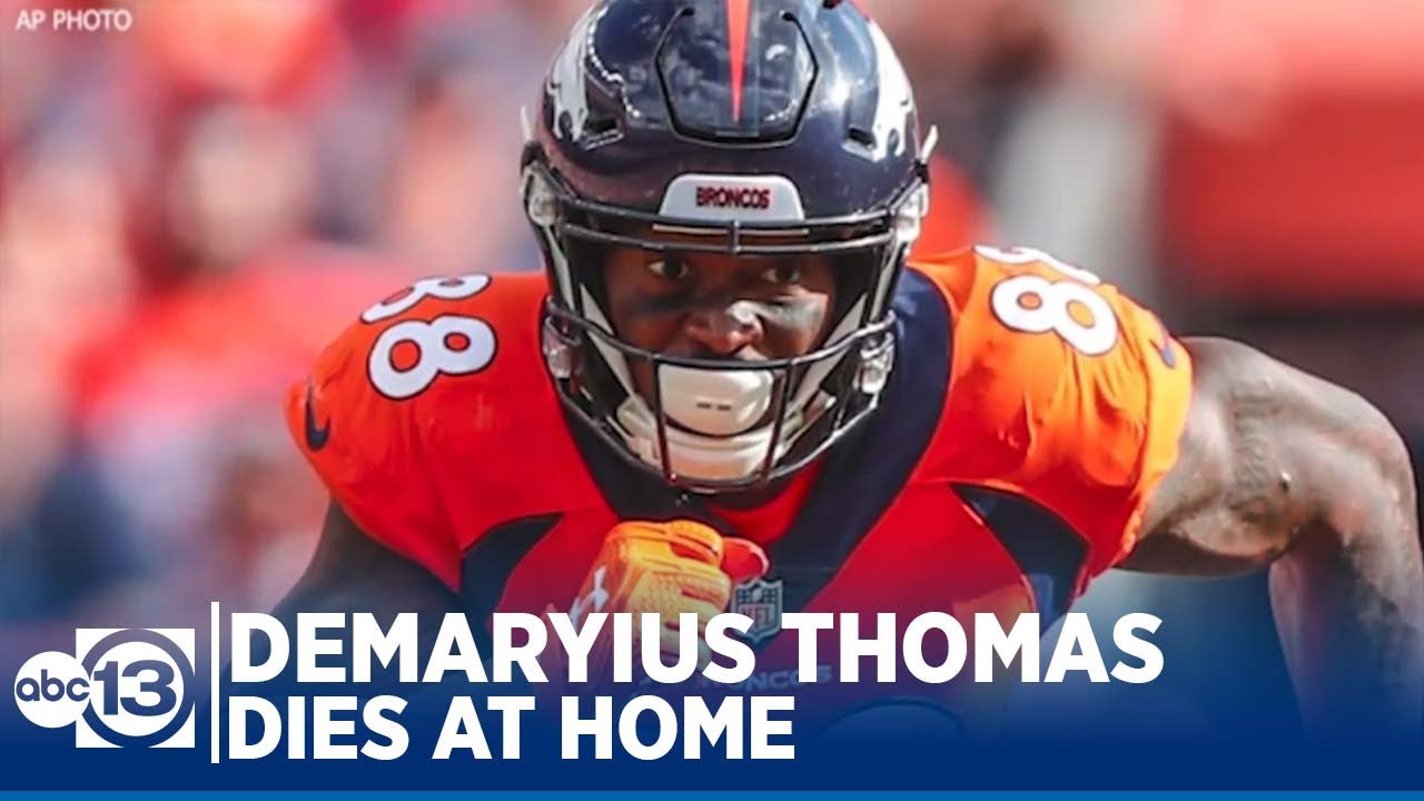 Star NFL wide receiver Demaryius Thomas found dead at 33 - YouTube
