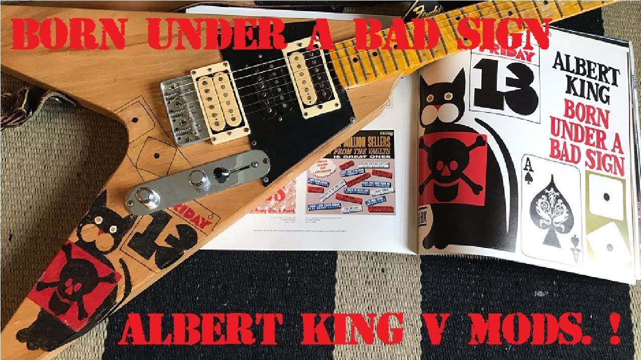 Albert King Tele Gib Flying V Mods. - YouTube