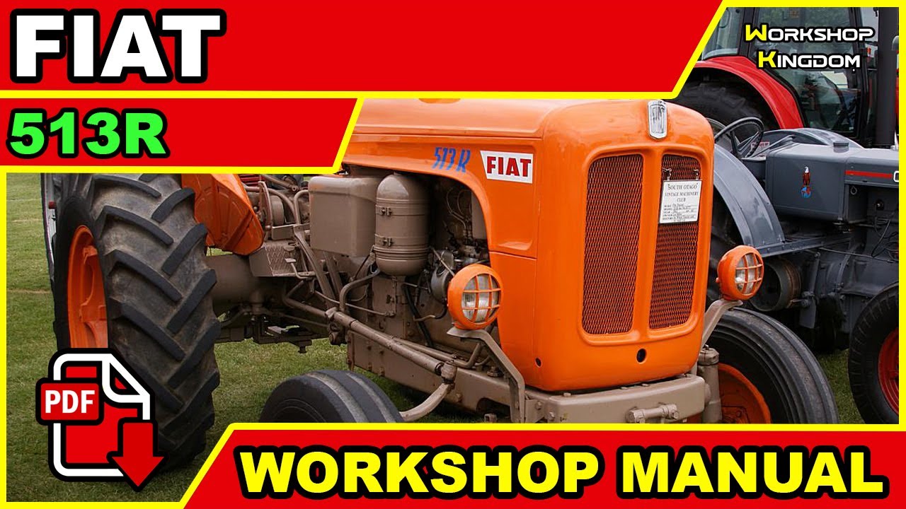 FIAT 513R Workshop Service Repair Manual - ENGLISH - Download PDF ...