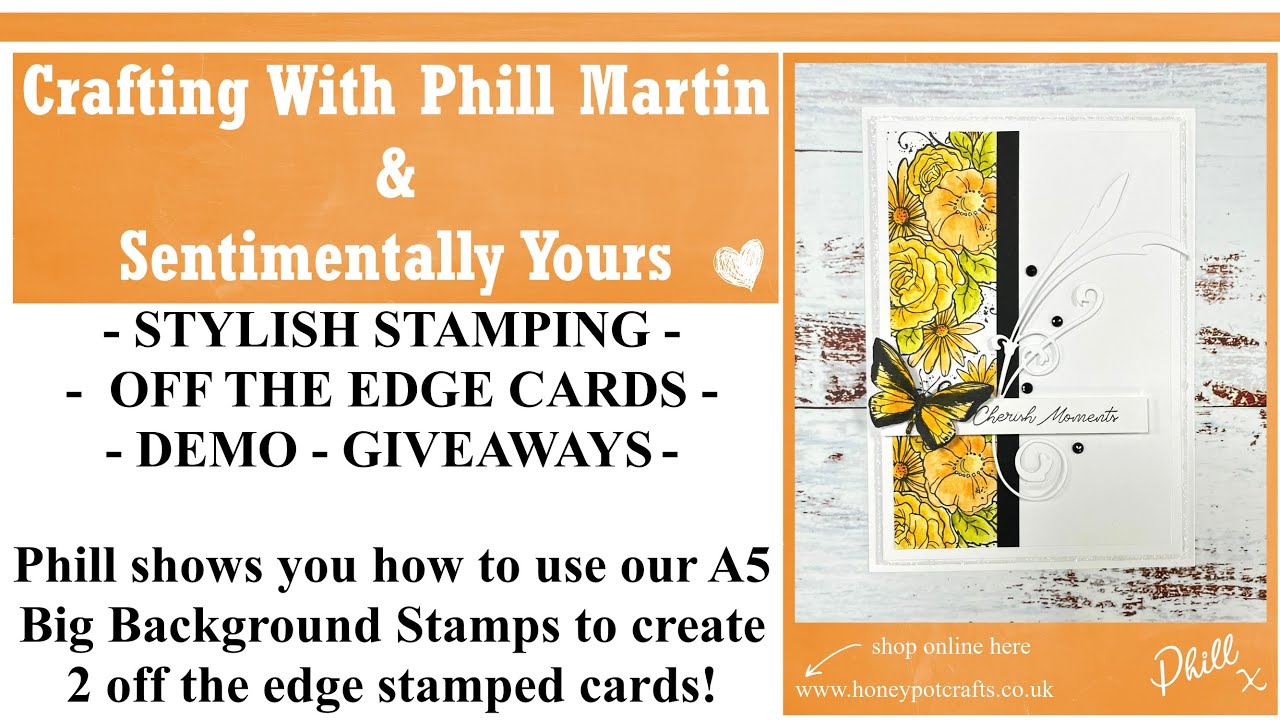 Stylish Stamping - Off the Edge Cards - YouTube