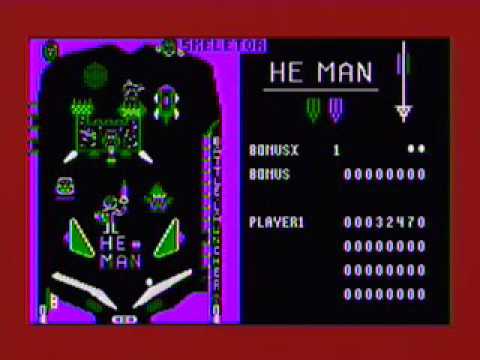 He Man themed Pinball Construction Set table - YouTube