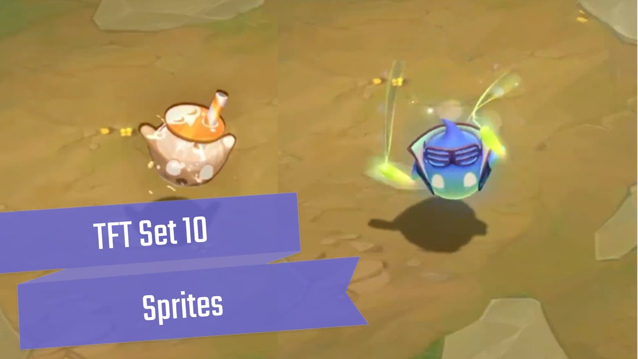 TFT Set 10 Sprites Tacticions | Teamfight Tactics Remix Rumble - YouTube
