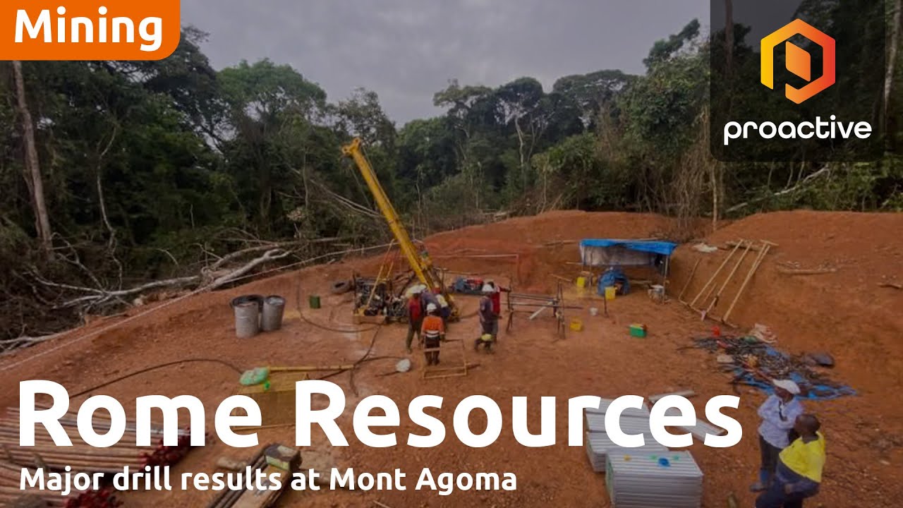 Rome Resources achieves major milestone with copper mineralisation at Mont Agoma - YouTube