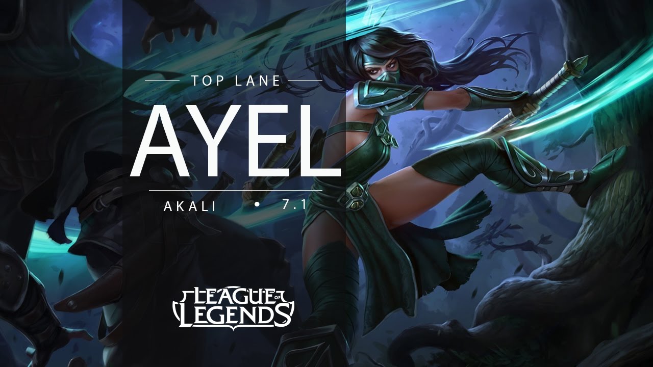 LOL ProTV - Ayel - AKALI TOP (17/01/2017) - YouTube