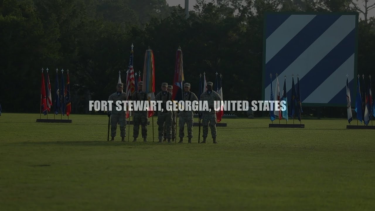 U.S. Army's 3rd Infantry Division Change of Command Ceremony - YouTube
