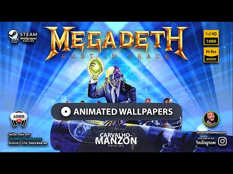 Megadeth - Holy Wars... The Punishment Due #AnimatedAlbumCover - YouTube