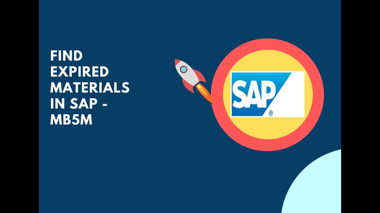 How to find Expired Materials in SAP? - YouTube