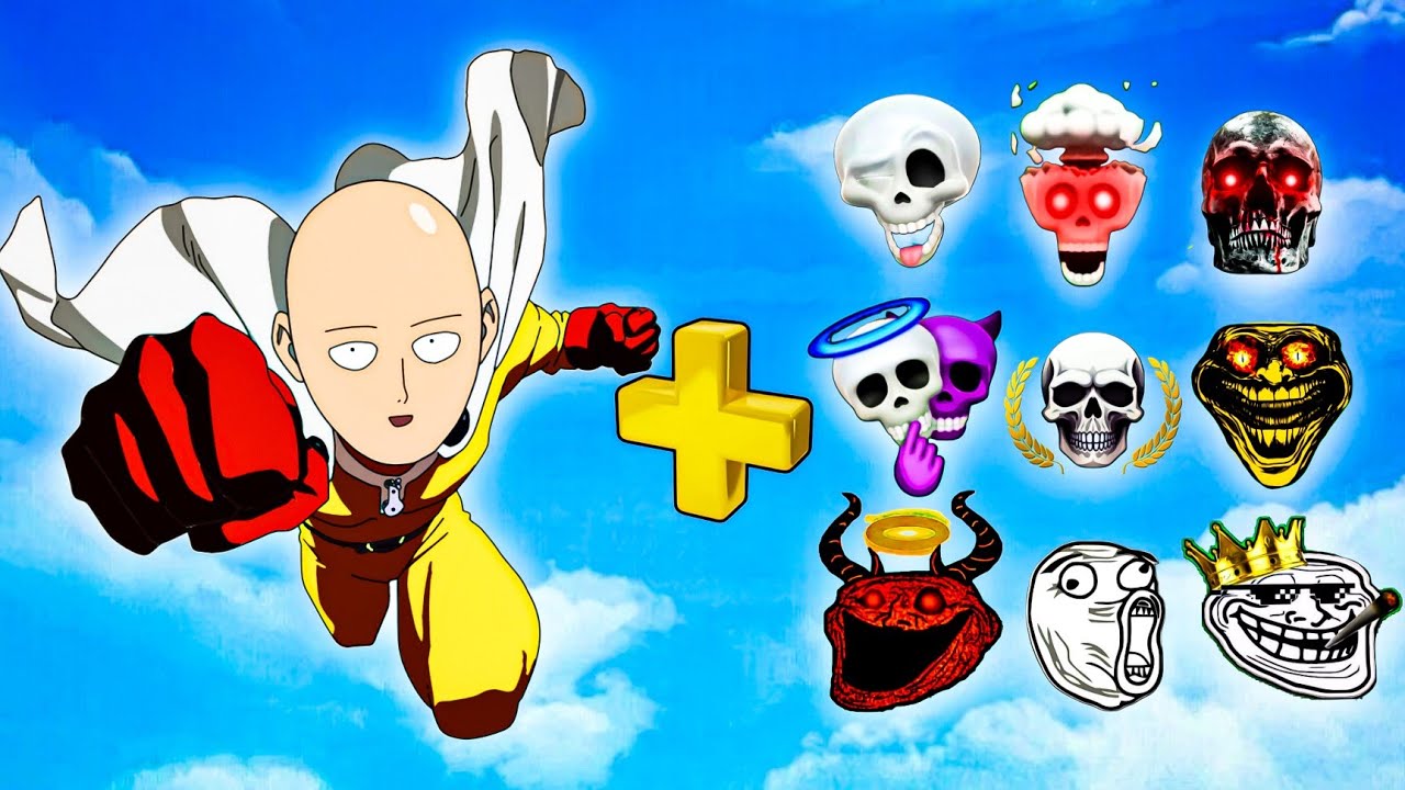 One Punch Man Vs All Troll Faces 😂💥 || Funniest Anime Meme Fight - YouTube