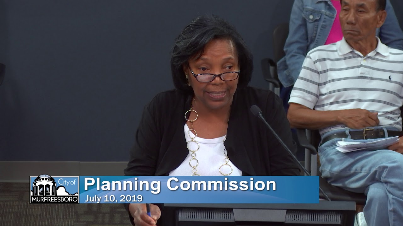 Planning Commission - July 10, 2019 - YouTube