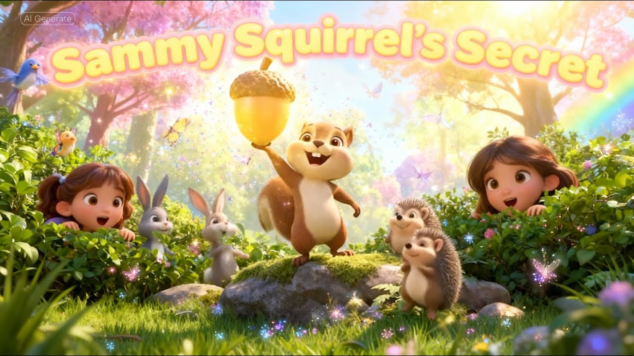 When Forest Friends Found Sammy Squirrel's Secret | What They Learned ...