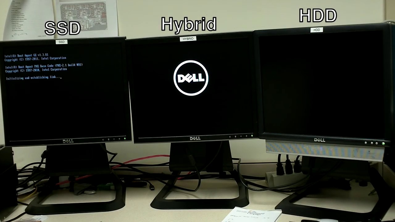 SSD vs HDD vs Seagate Hybrid SSHD - YouTube