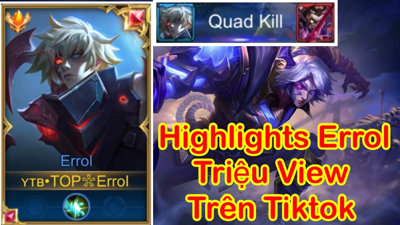 Highlight Errol AoV | Màn Trình Diễn Đỉnh Cao Mãn Nhãn Triệu View Trên ...